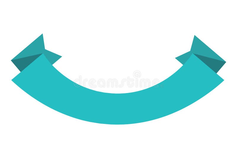 Ribbon Element. Starburst Label. Vintage. Modern Simple Ribbon Stock ...