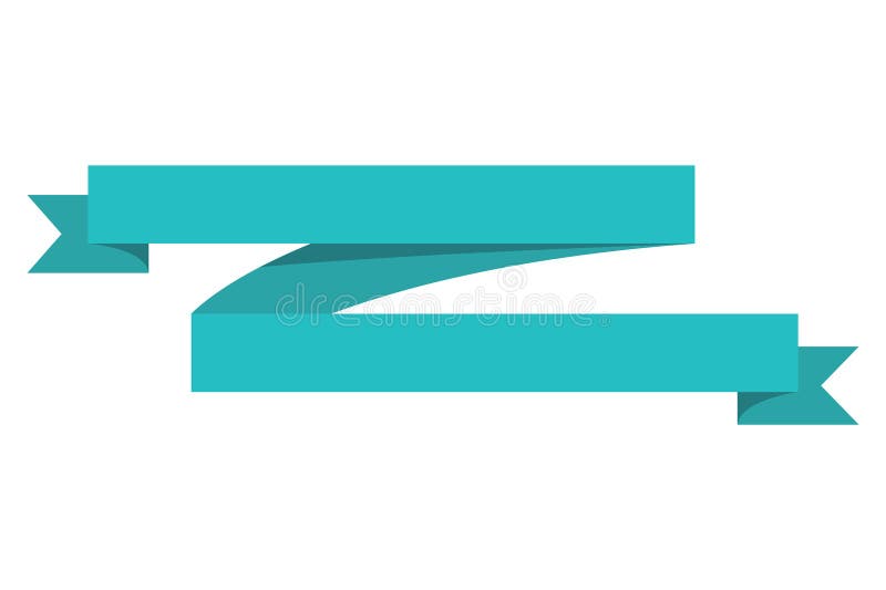 Ribbon Element. Starburst Label. Vintage. Modern Simple Ribbon Stock ...