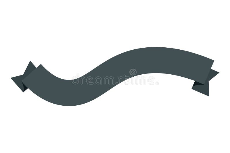 Ribbon Element. Starburst Label. Vintage. Modern Simple Ribbon Stock ...