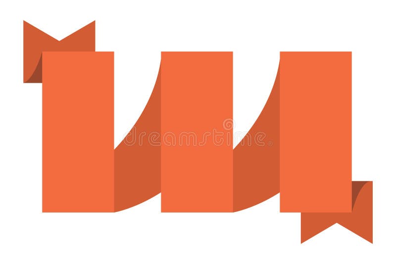 Ribbon Element. Vintage. Modern Simple Ribbon Stock Vector ...