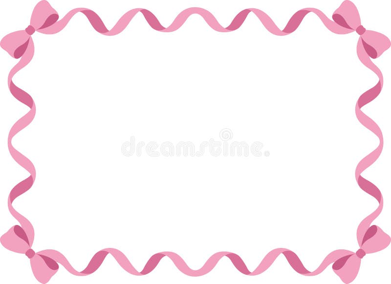 Ribbon frame stock vector. Illustration of space, textile - 90920068