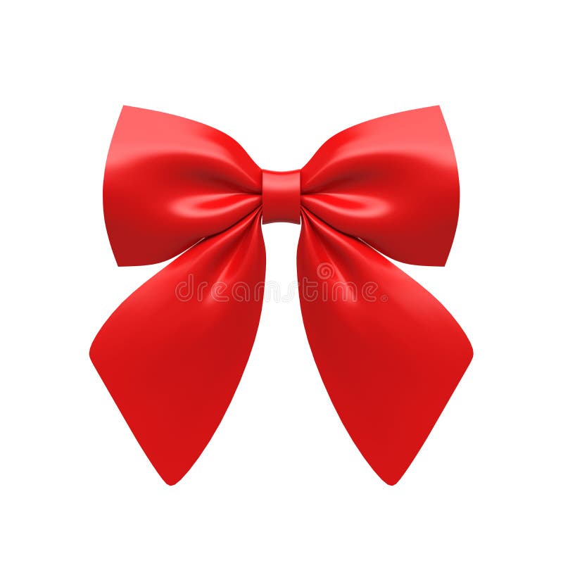 Gift Box Side View Red Ribbon Bow White Stock Illustrations – 111 Gift ...