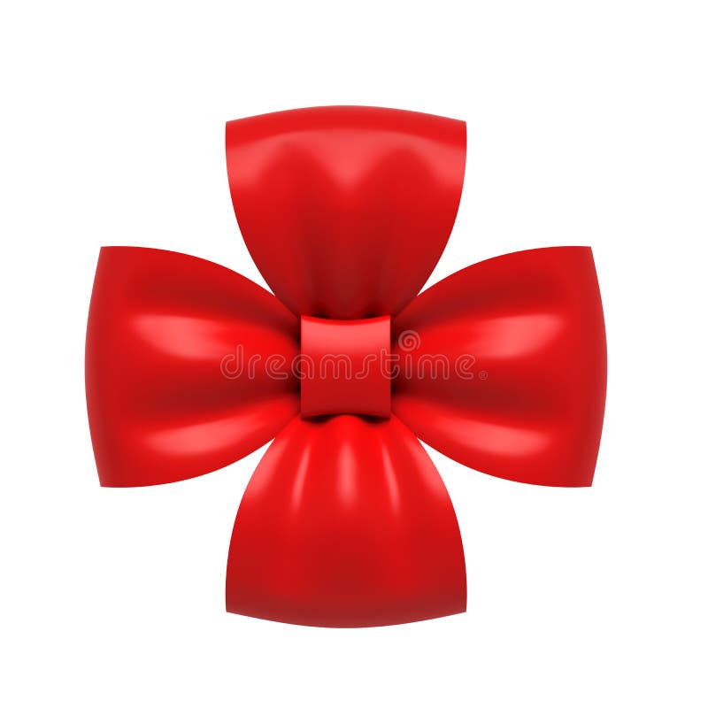 Gift Box Side View Red Ribbon Bow White Stock Illustrations – 111 Gift ...