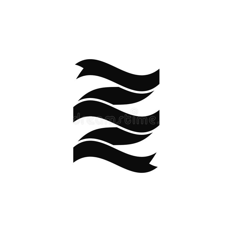 Ribbon Icon. Simple Glyph, Flat Vector of Ribbon Icons for UI and UX ...