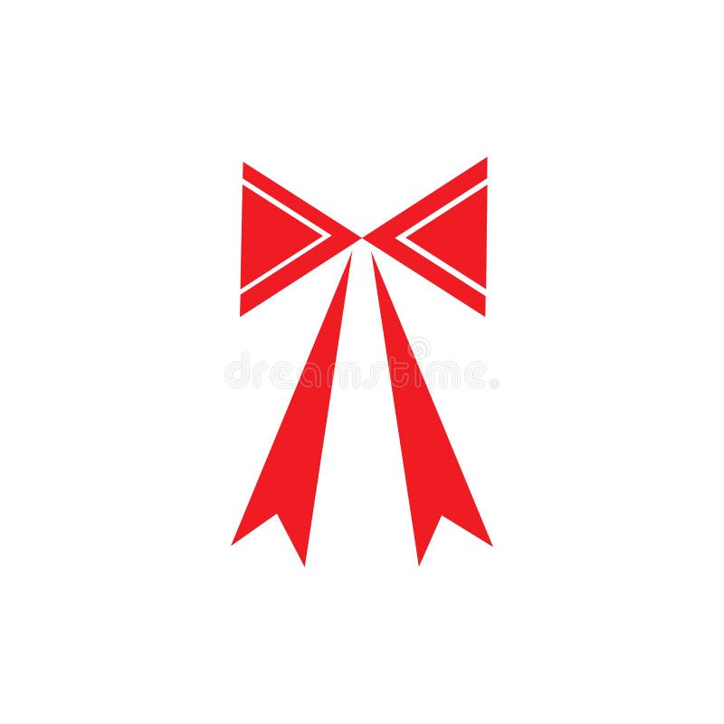 Ribbon logo vector design stock vector. Illustration of festival ...