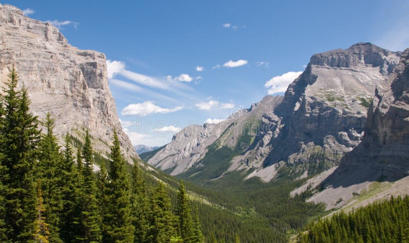 Ribbon Lake Kananaskis stock image. Image of ridge, path - 10823787