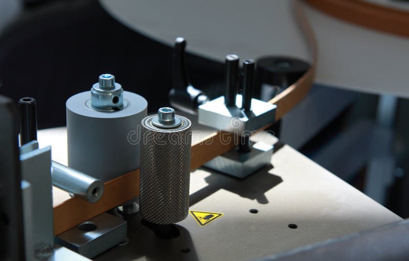 Ribbon machine. stock image. Image of manufacturing, plant - 16703475