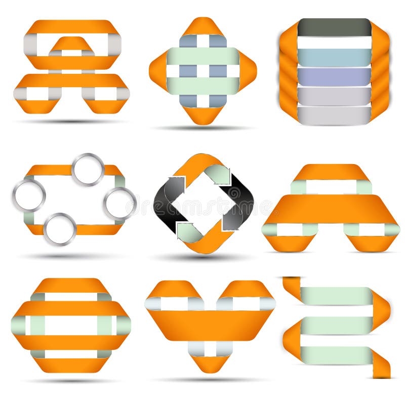 Triangle tag with ribbon stock vector. Illustration of embroidery ...