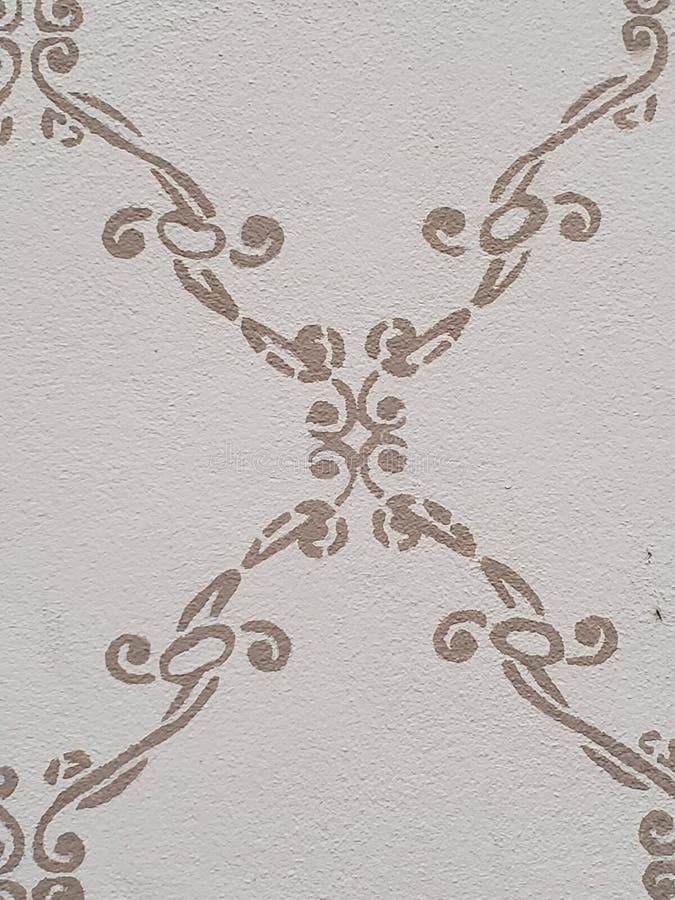 Ribbon Pattern on Stone Wall Stock Photo - Image of pattern, stone ...