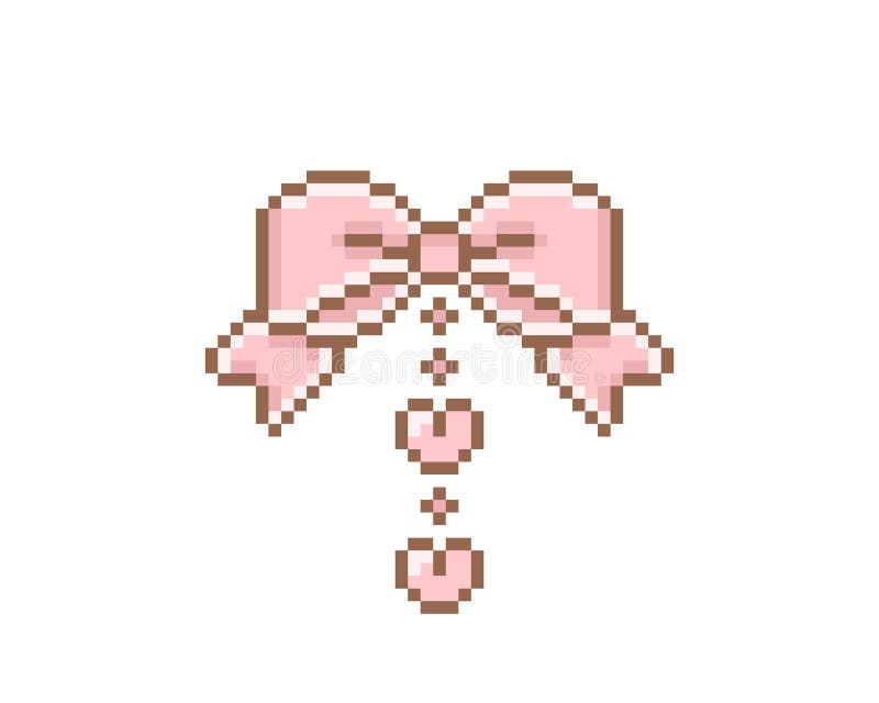 Ribbon Pixels for 8 Bit Game Assets Stock Vector - Illustration of ...