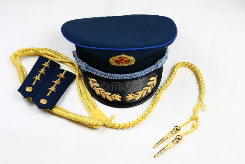 Badge and Ribbon of Chinese Air Force Stock Photo - Image of lieutenant ...