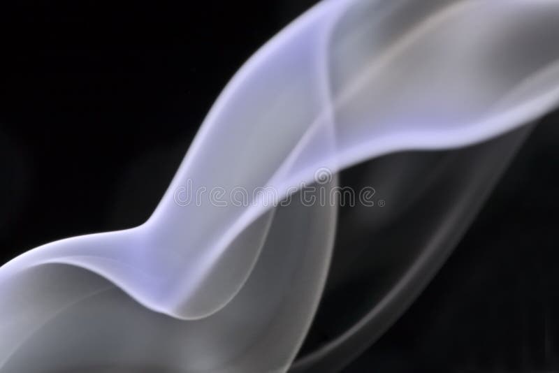 Ribbon of Smoke stock image. Image of design, elegant - 7538525
