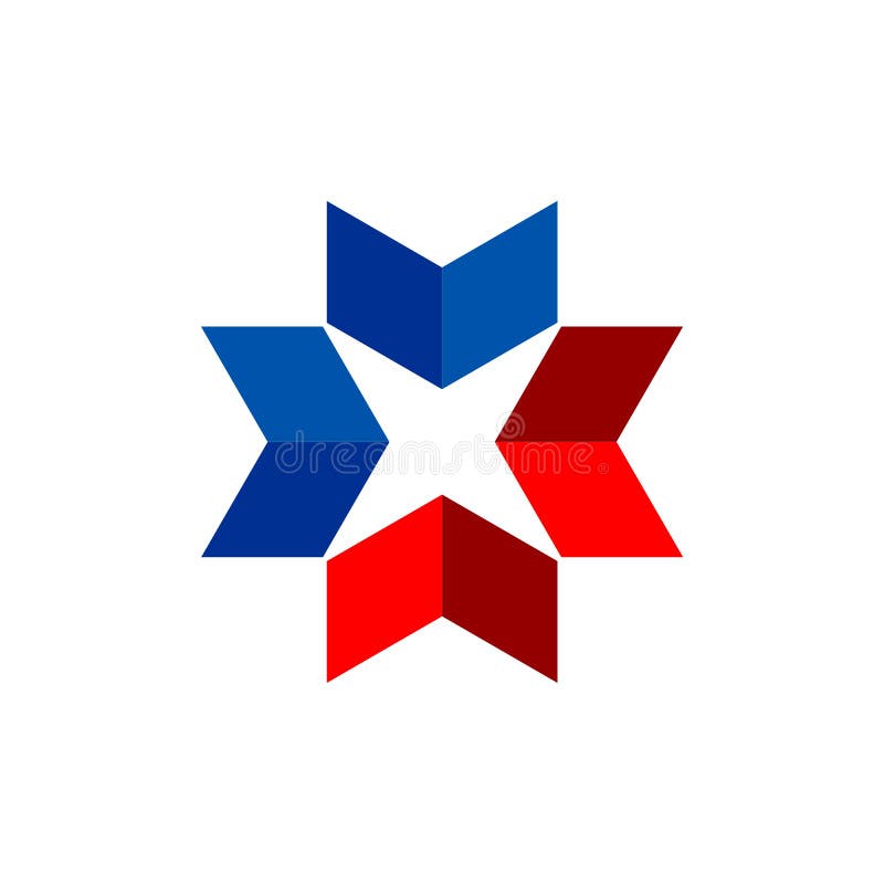 Ribbon Star Logo Template Illustration Design. Vector EPS 10 Stock ...