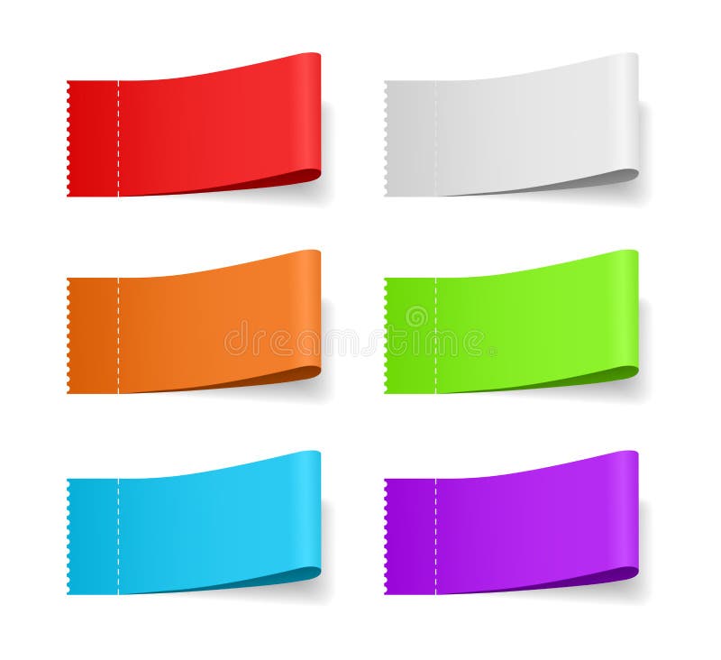 Ribbon tag icon stock vector. Illustration of blank - 266224597