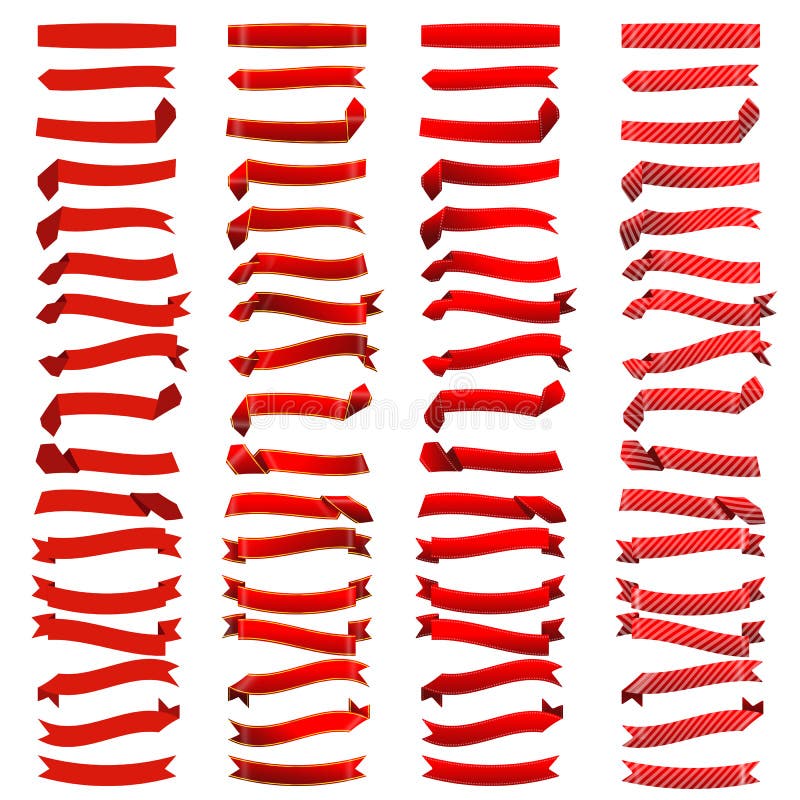 Ribbon Tag 002 stock vector. Illustration of banner, curled - 43055975