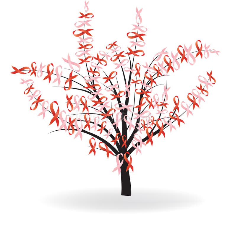 Cancer Ribbon Tree Stock Illustrations – 522 Cancer Ribbon Tree Stock ...