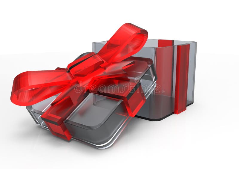 Ribbon Wrapped Gift Package Editorial Stock Image - Image of giving ...