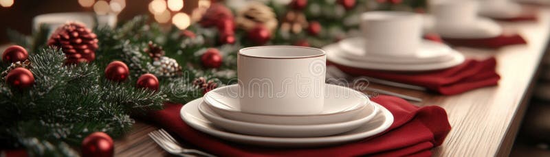 Ribbons Around Table Settings Adding a Joyful Holiday Touch To Your ...