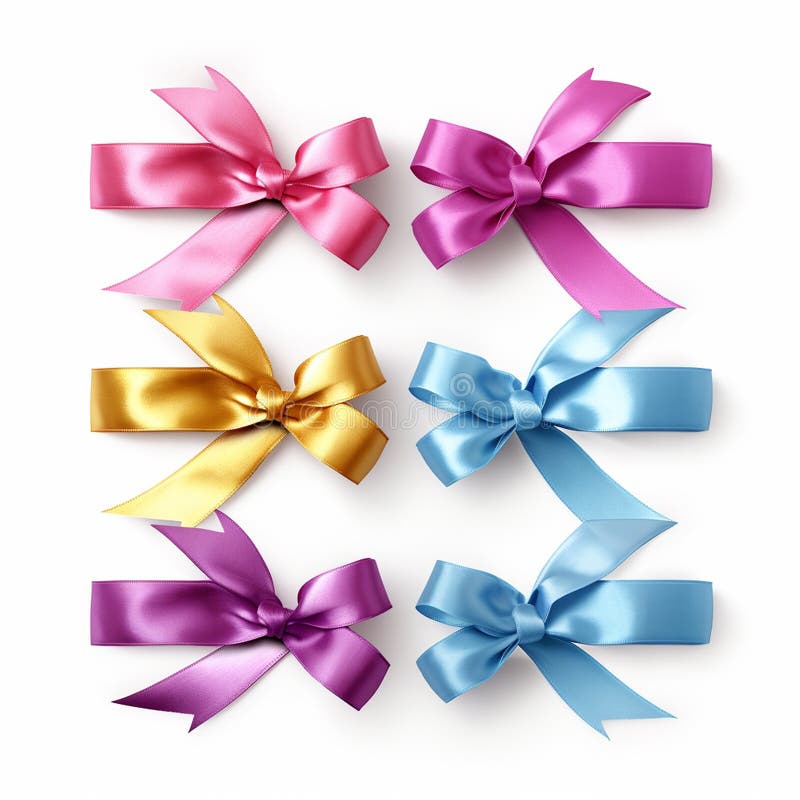 Ribbons of Courage for those Who Have Survived Stock Illustration ...