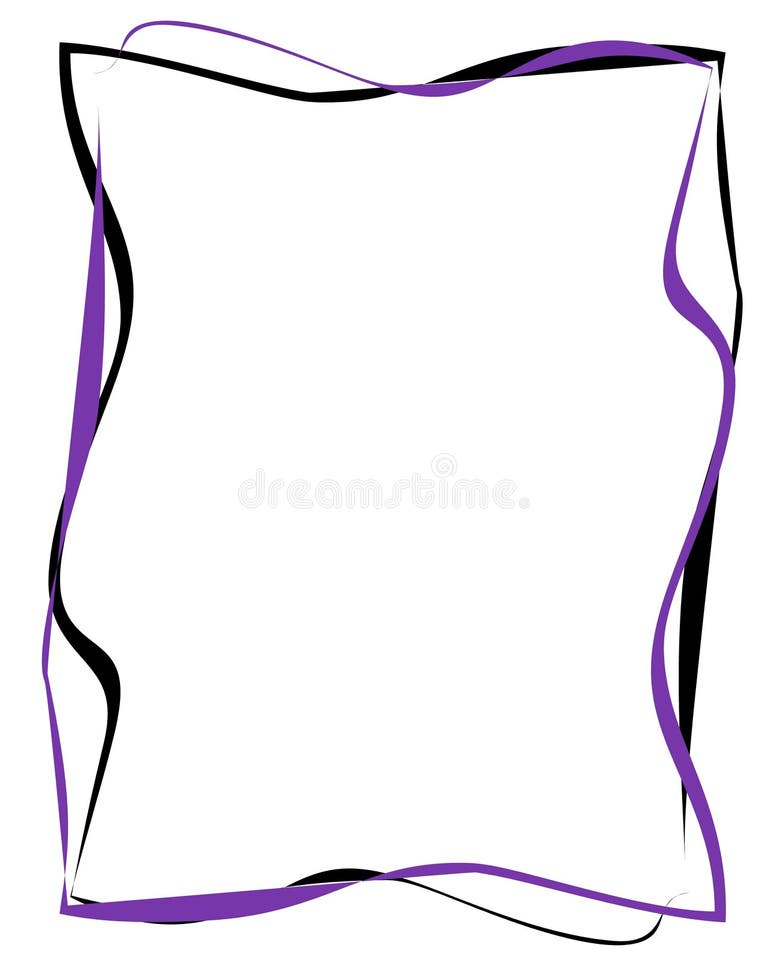 Squiggly Border Stock Illustrations – 1,847 Squiggly Border Stock ...