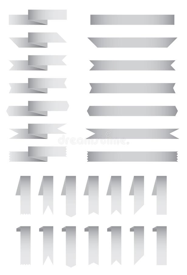 Ribbons stock vector. Illustration of ribbon, graphic - 46171923