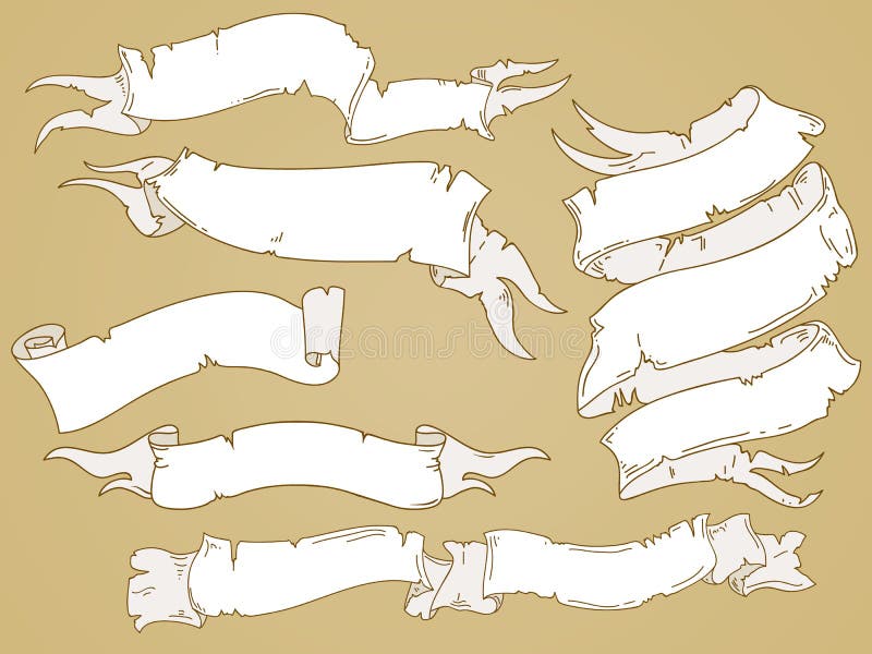 Old Ribbons Colored Stock Illustrations – 347 Old Ribbons Colored Stock ...