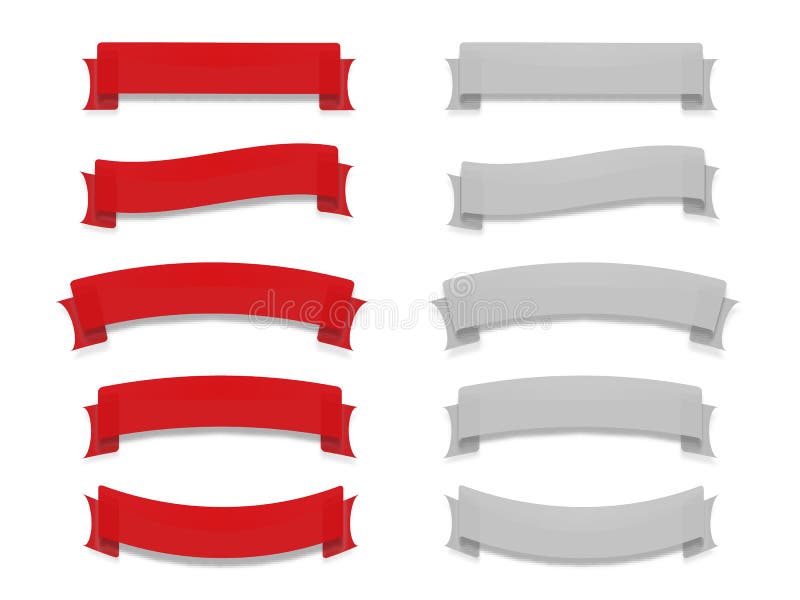 Stone and Rock Banners Set stock vector. Illustration of banner - 35155801