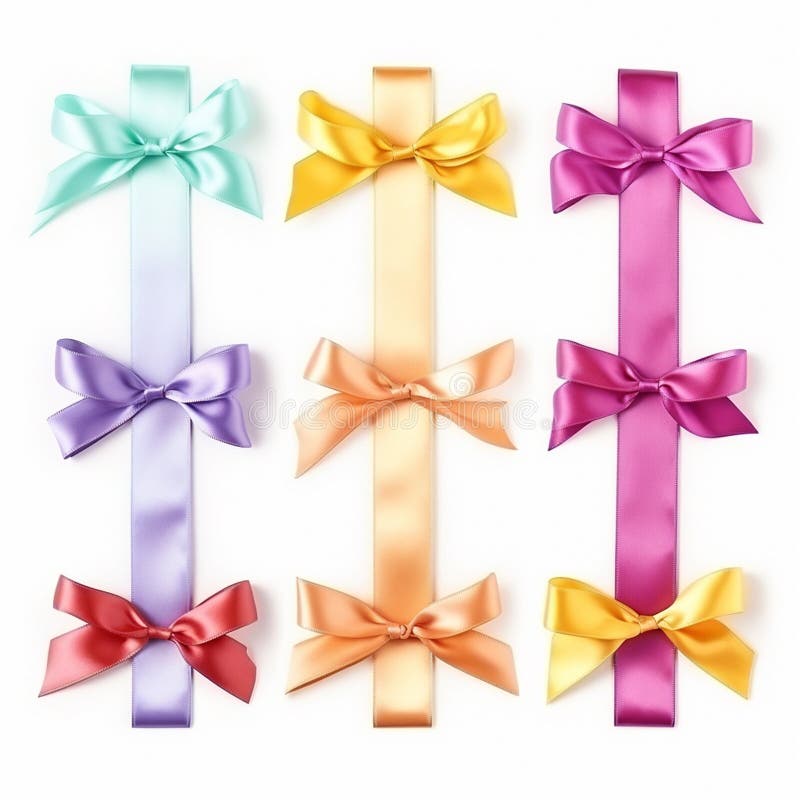 Ribbons of Strength for Cancer Awareness Stock Illustration ...