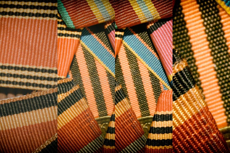 Ribbons Texture, Macro Textile Background for Web Site or Mobile ...