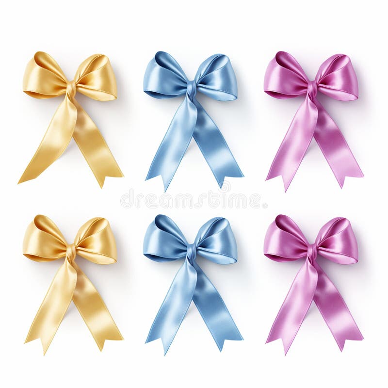 Ribbons of Unity for those Who are Fighting Together Stock Illustration ...