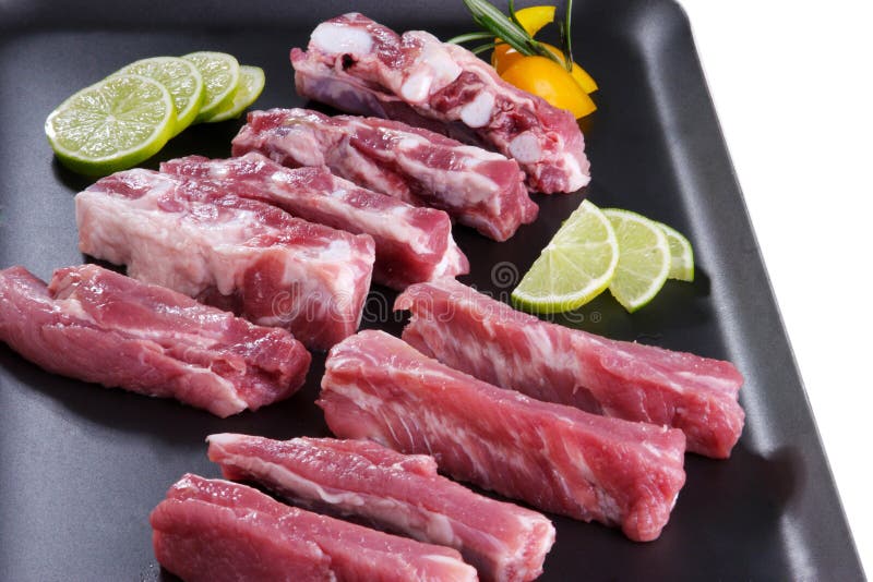 Ribs stock image. Image of cook, muscle, dinner, butcher - 11026279