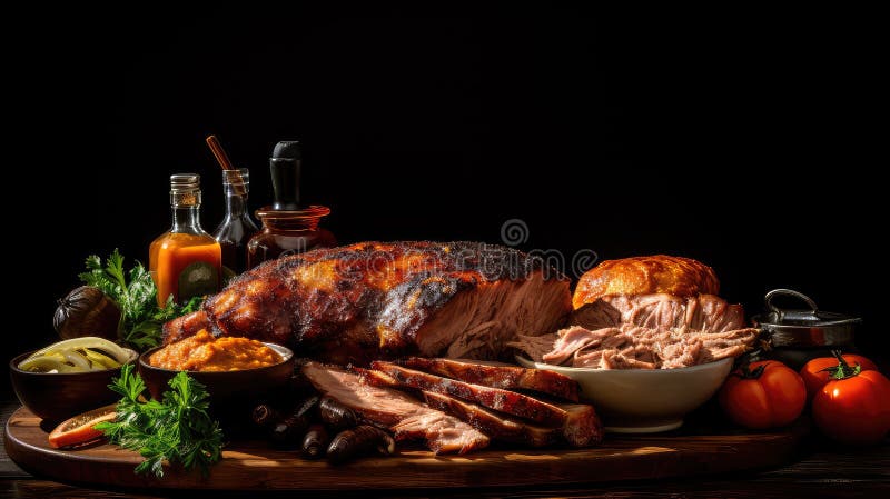 Pork Shoulder Roast Stock Illustrations – 282 Pork Shoulder Roast Stock ...