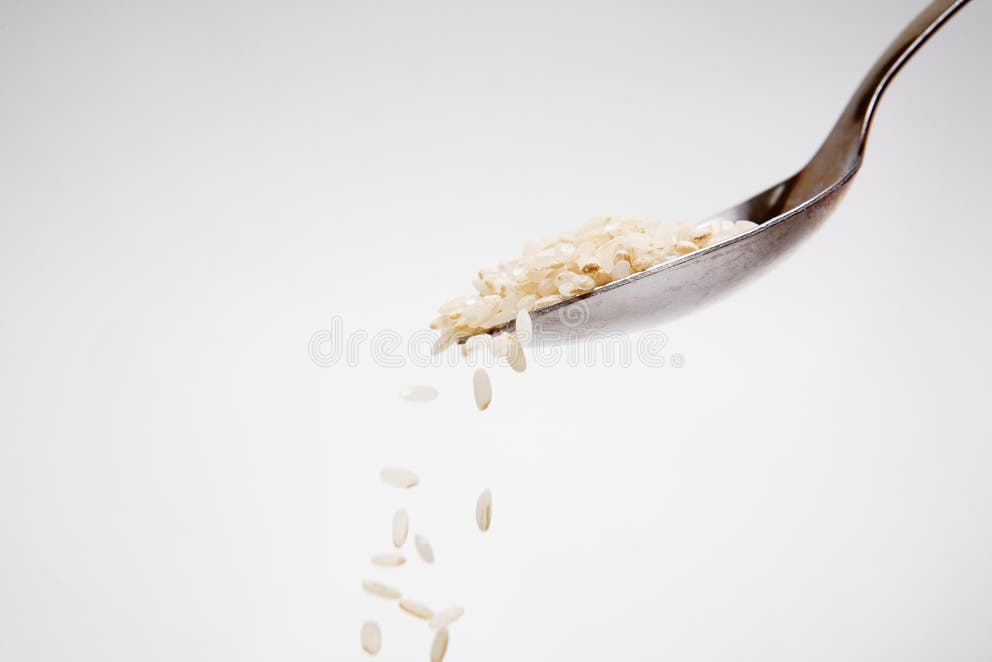 Rice stock photo. Image of rice, dropping, ingredient - 1611392