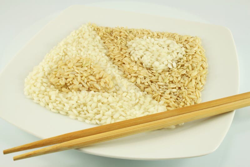 Rice stock image. Image of refined, unrefined, lunch - 17962855