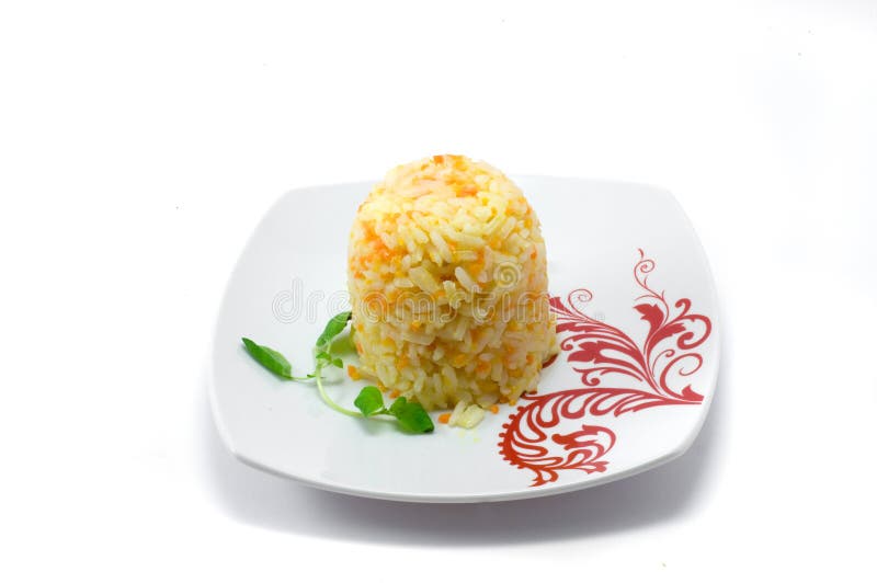 Butter Rice with Sage and Parmesan Stock Photo - Image of butter ...