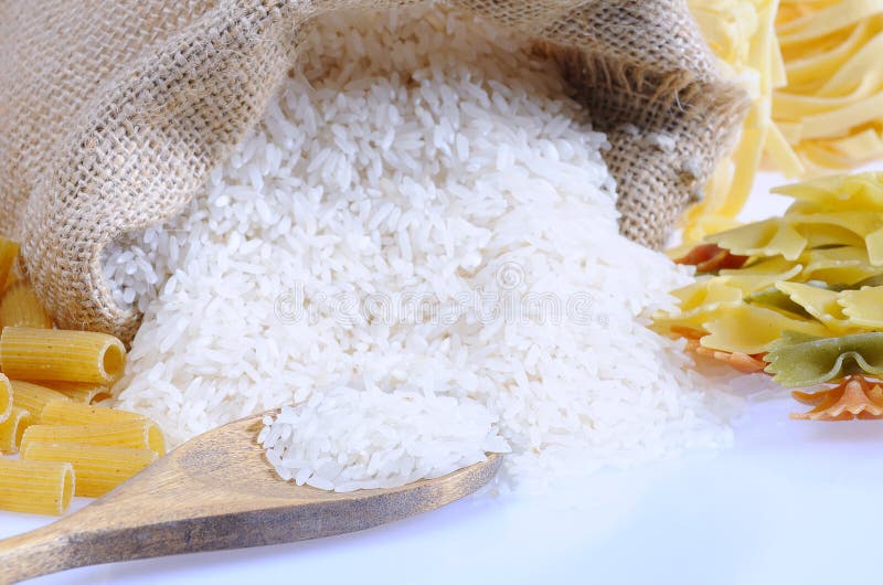 Rice. stock image. Image of healthy, closeup, uncooked - 48563133