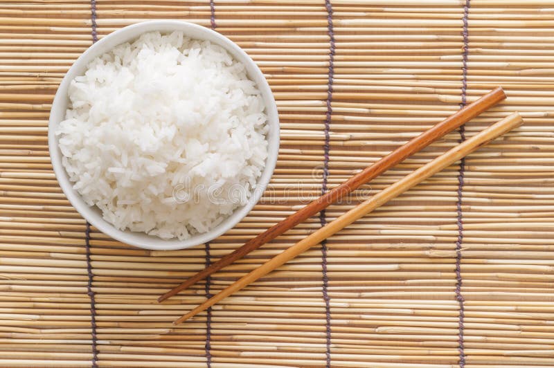 Rice bowl stock photo. Image of asian, closeup, bowl - 57543242