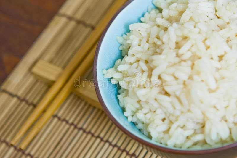 Rice bowl stock image. Image of bowl, asian, meal, diner - 6338343