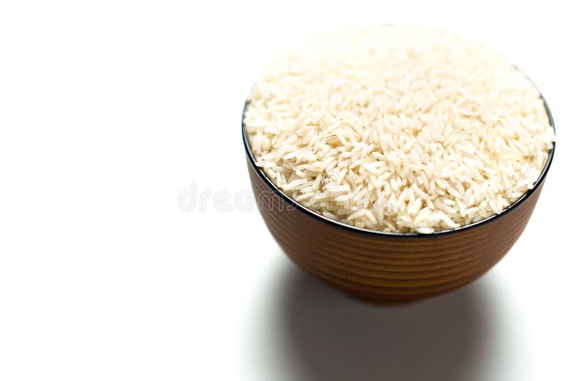 A rice in a bowl stock photo. Image of indian, calories - 88800694