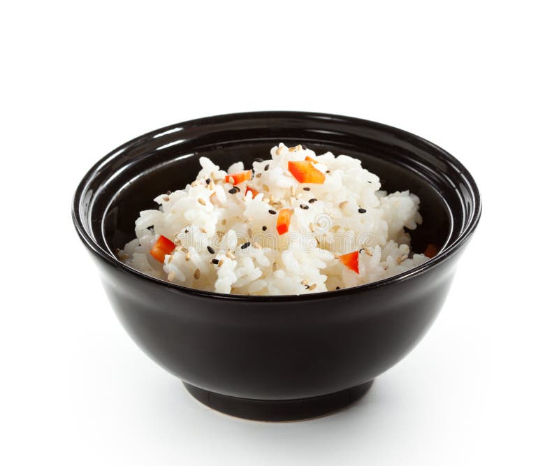 Rice Bowl stock image. Image of lunch, cooking, japan - 44306367