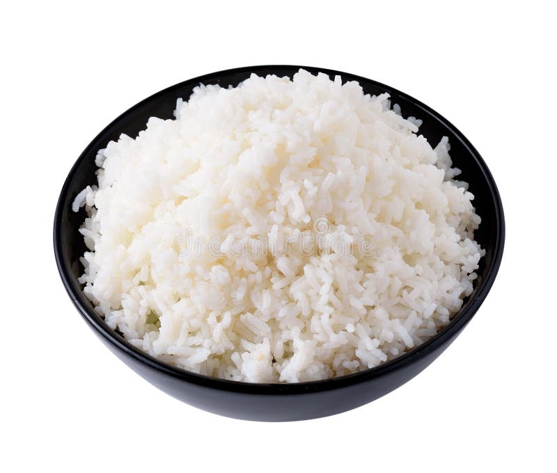Rice in a bowl stock photo. Image of background, rice - 63334864