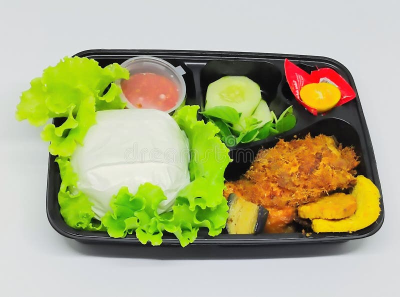 Rice Box Bento stock image. Image of breakfast, bento - 221799099