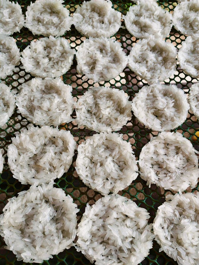 Rice cake stock image. Image of asian, dessert, cereal - 72919135