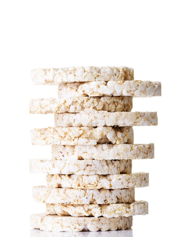 Rice cake pile stock photo. Image of breakfast, lunch - 31373228