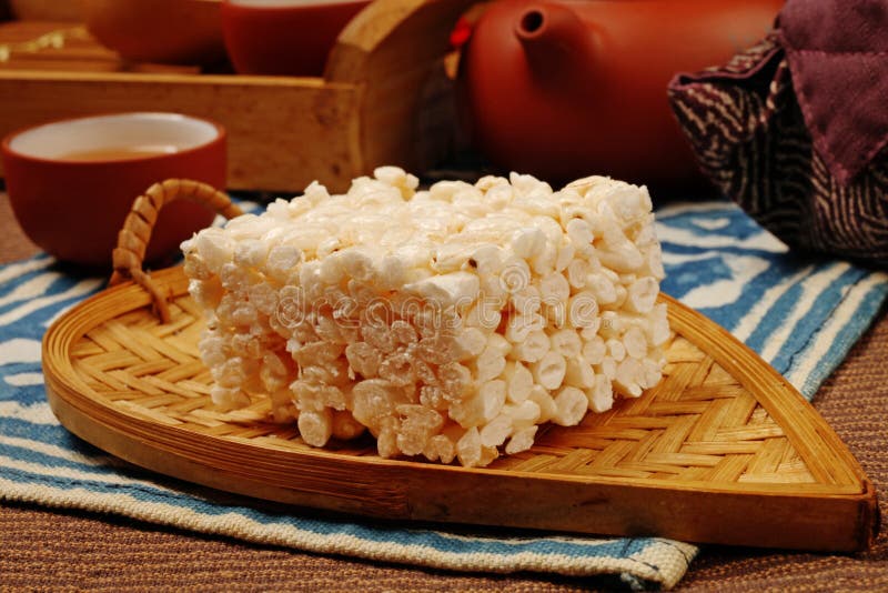 Pig Blood Cake stock photo. Image of cake, brown, cilantro - 26770376