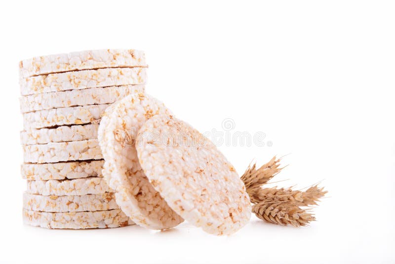 Rice cake stock image. Image of biscuit, fiber, cookie - 38714077