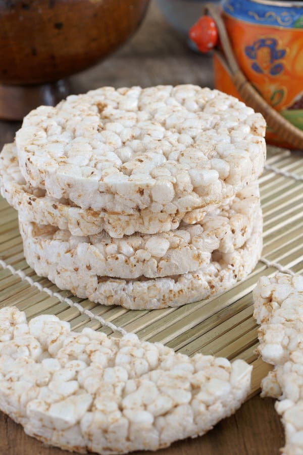 Rice cakes stock image. Image of rice, cracker, oriental - 42628709