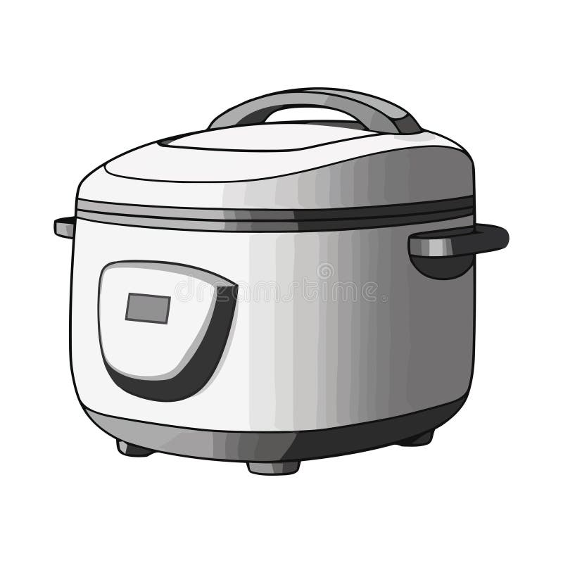 Kitchen Rice Cooker Stock Illustrations – 2,619 Kitchen Rice Cooker ...