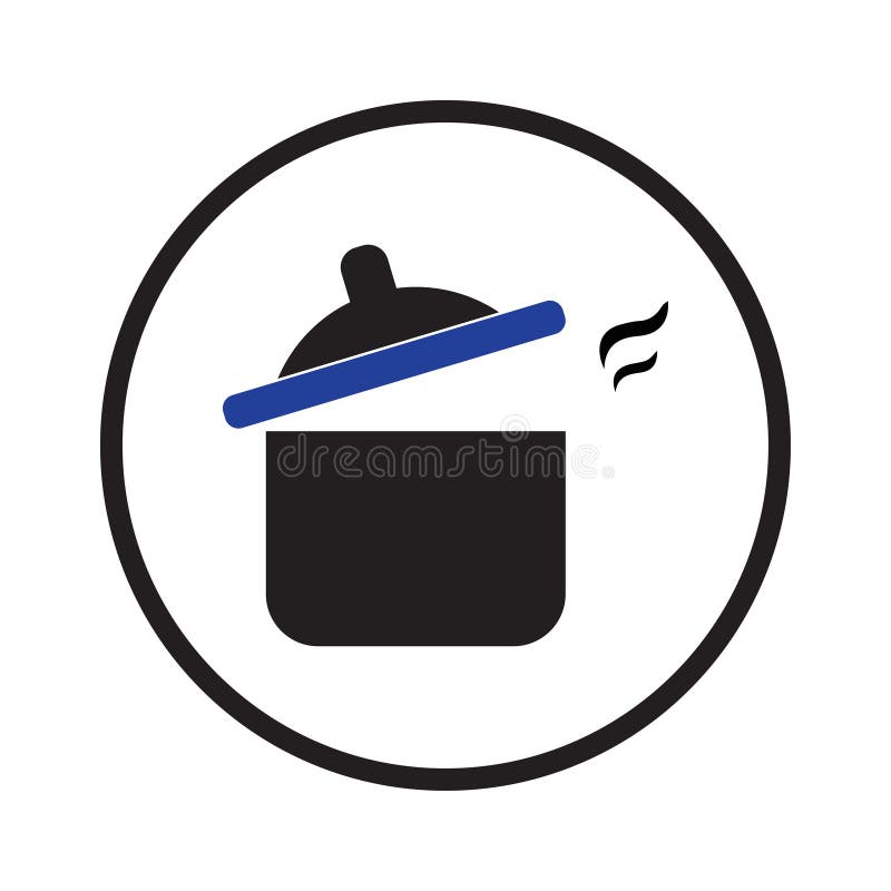 Rice cooker icon vector stock vector. Illustration of kitchenware ...