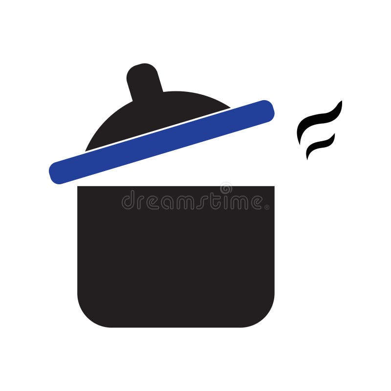 Rice cooker icon vector stock vector. Illustration of home - 257332249